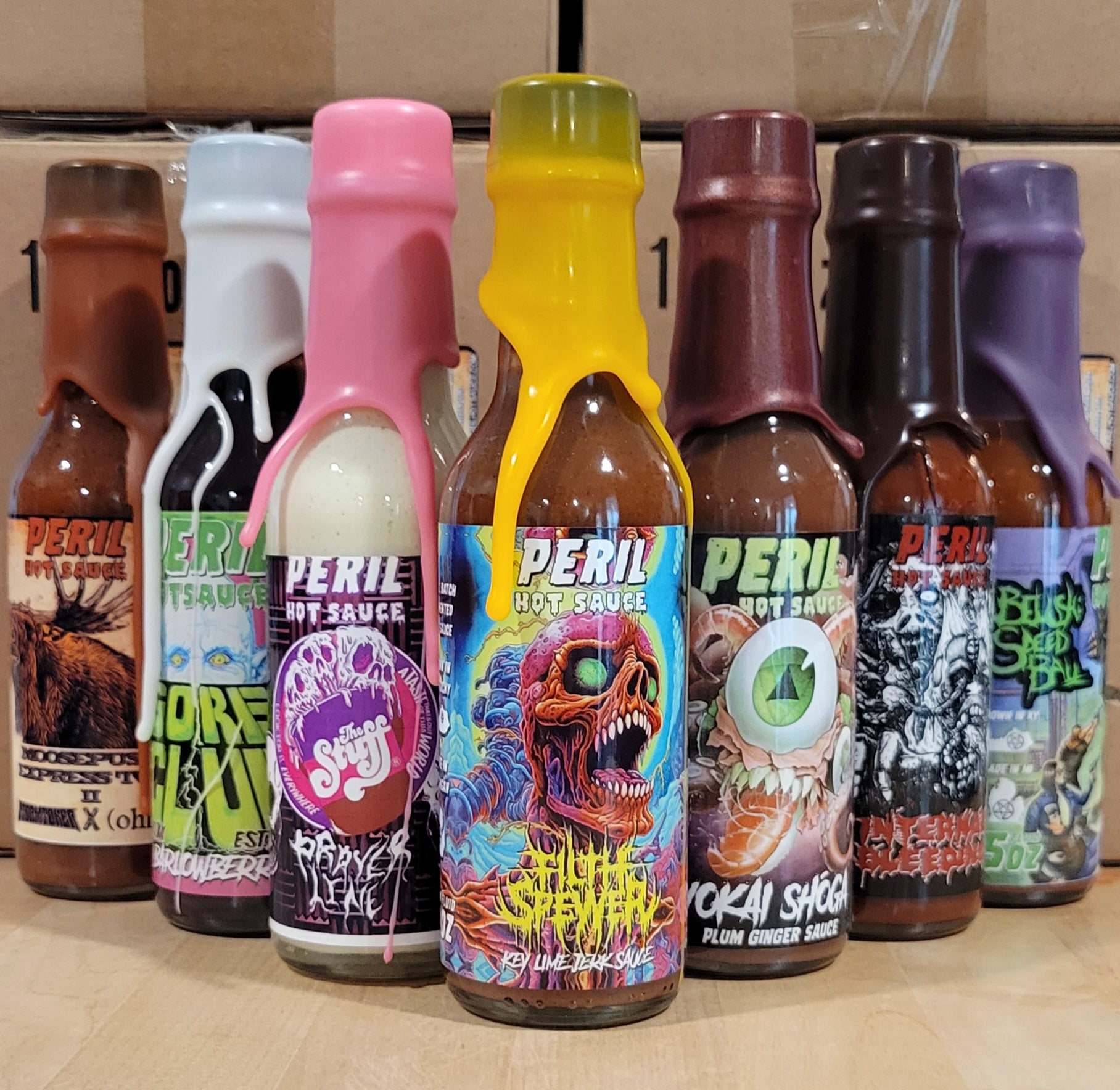 Special Edition Wax Dipped Bottles – PERIL hotsauce
